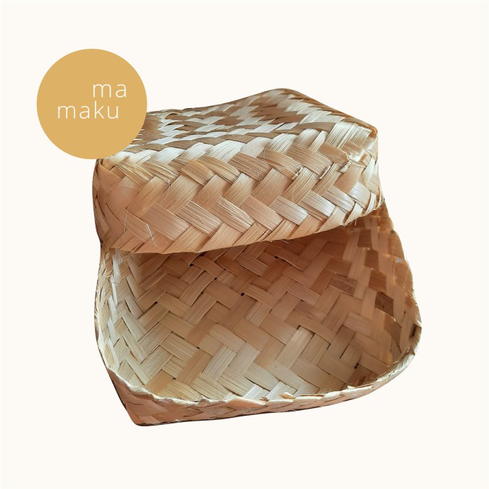 Jual Besek Bambu Besek Sovenir Idangan Kotak Bambu Kotak Idangan ...