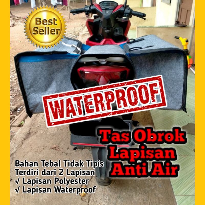 Jual Tas Obrok Anti Air Waterproof JUMBO Tas Motor Anti Air Waterproof ...