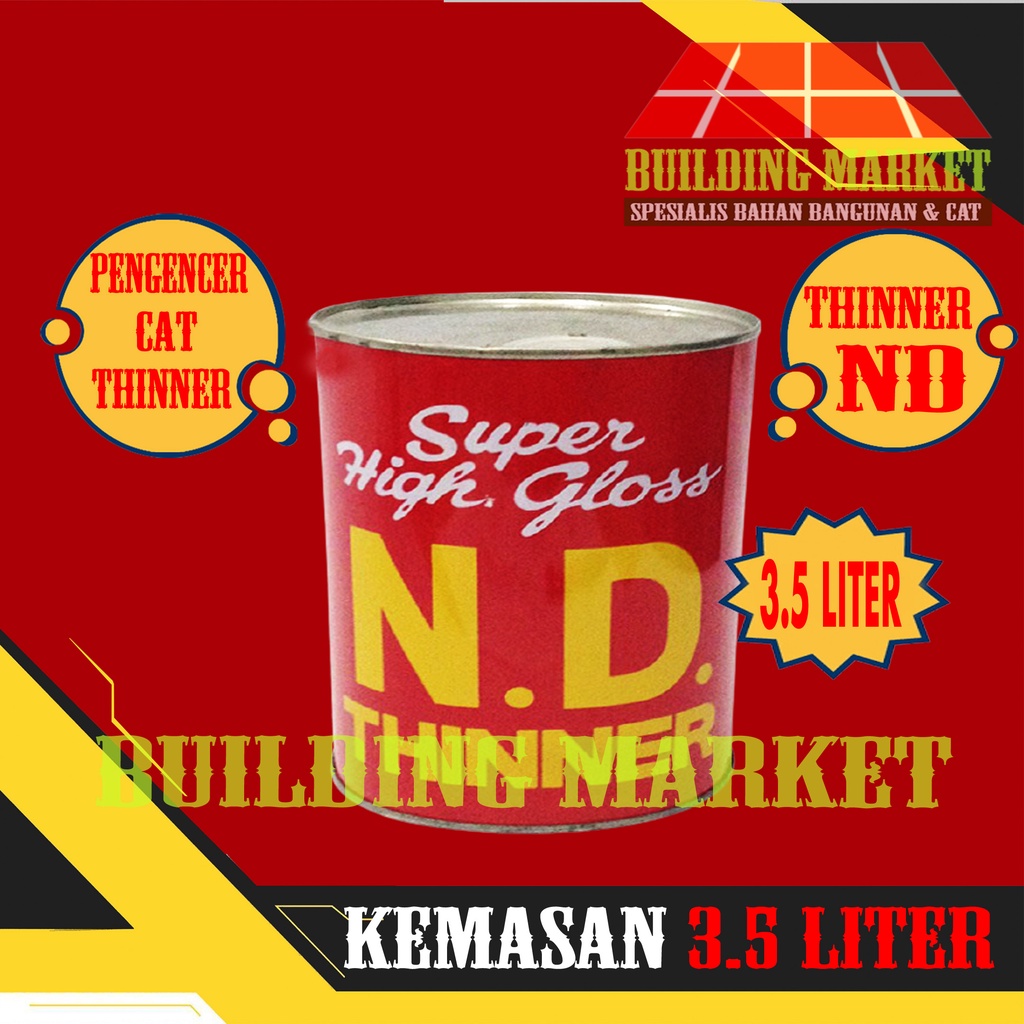 Jual PENGENCER CAT BESI KAYU DUCO TINER THINER THINNER ND 3.5 LITER | Shopee Indonesia