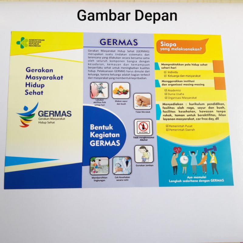 Jual Leaflet Germas | Shopee Indonesia