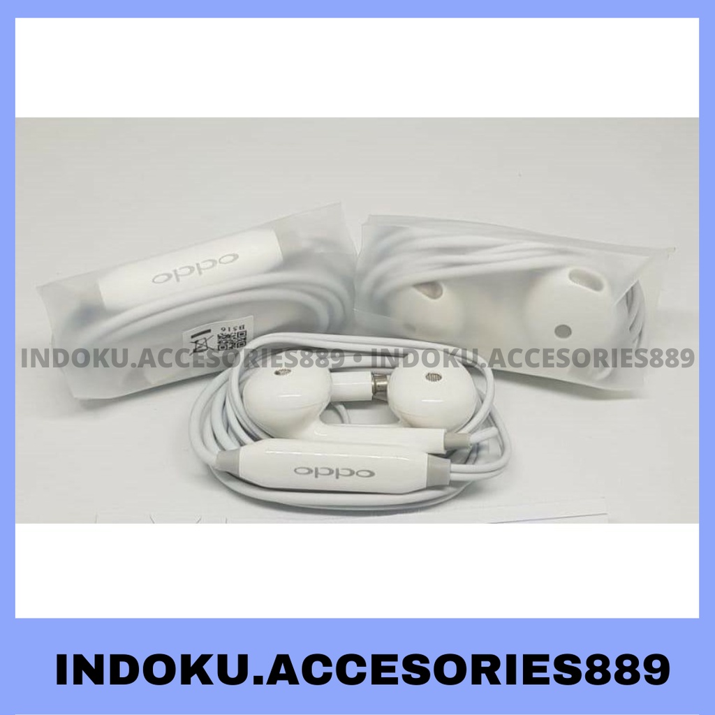 Jual Headset Copotan oppo Hp All tipe Hf Earphone Ori Copotan Stereo ...