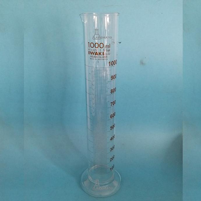 Jual ~^~^~^] GELAS UKUR 1000ML IWAKI PYREX MEASURING CYLINDER 1 LITER 1L 1000 ML | Shopee Indonesia