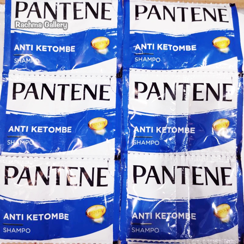 Jual Shampo Shampoo Pantene Anti Dandruff Anti Ketombe isi 6 baris atau ...
