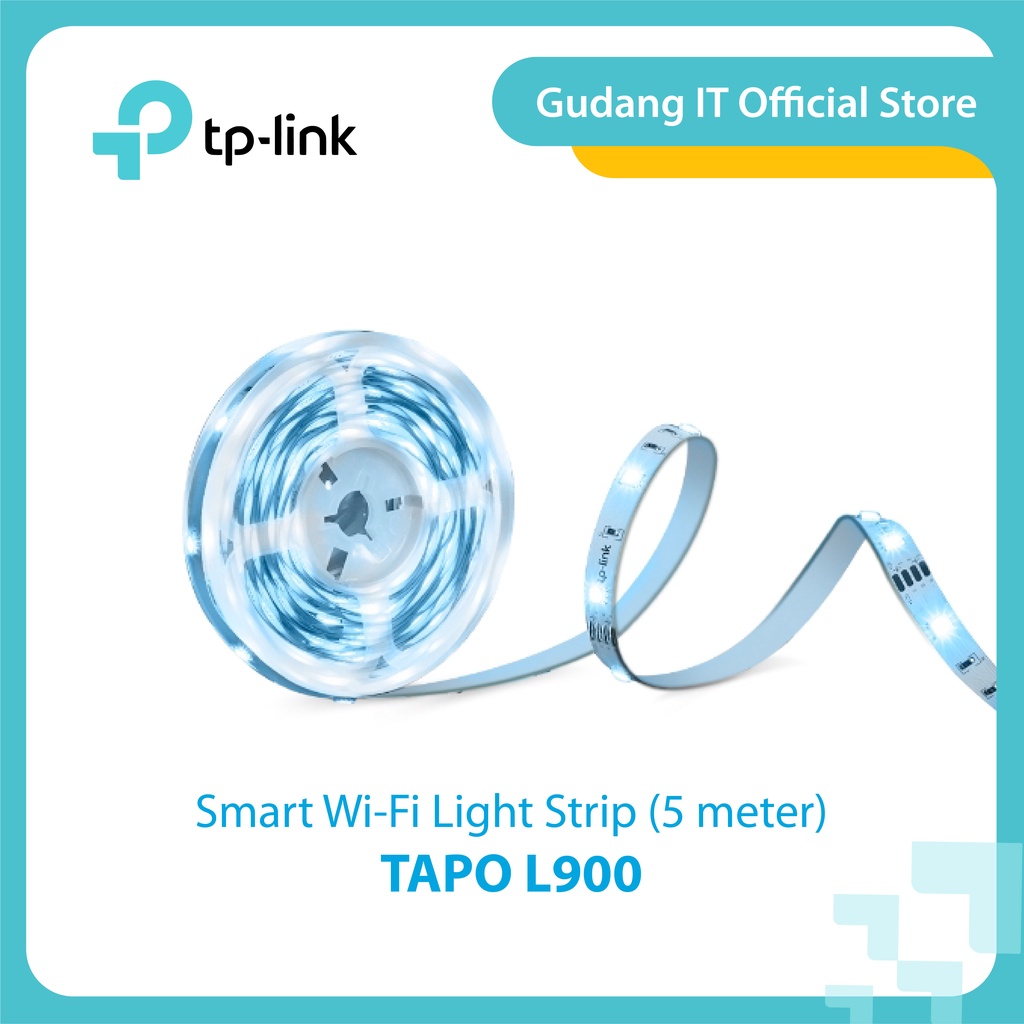 Jual TP-LINK TAPO L900-5 - Smart Wi-Fi Light Strip (5 meter) | Shopee ...