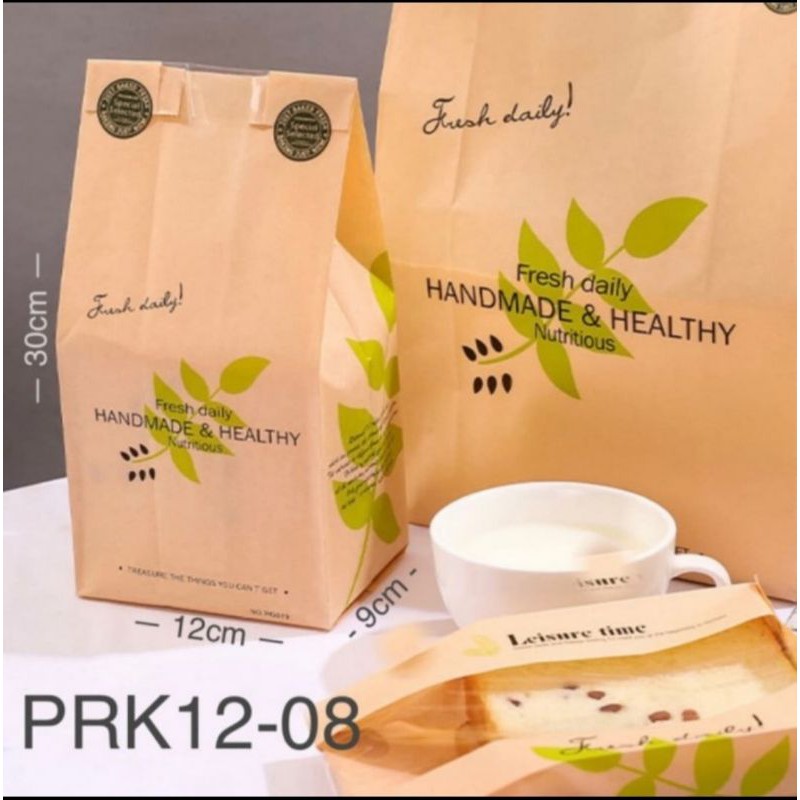 Jual Plastik Kertas Roti Tawar PRK1208 | Shopee Indonesia