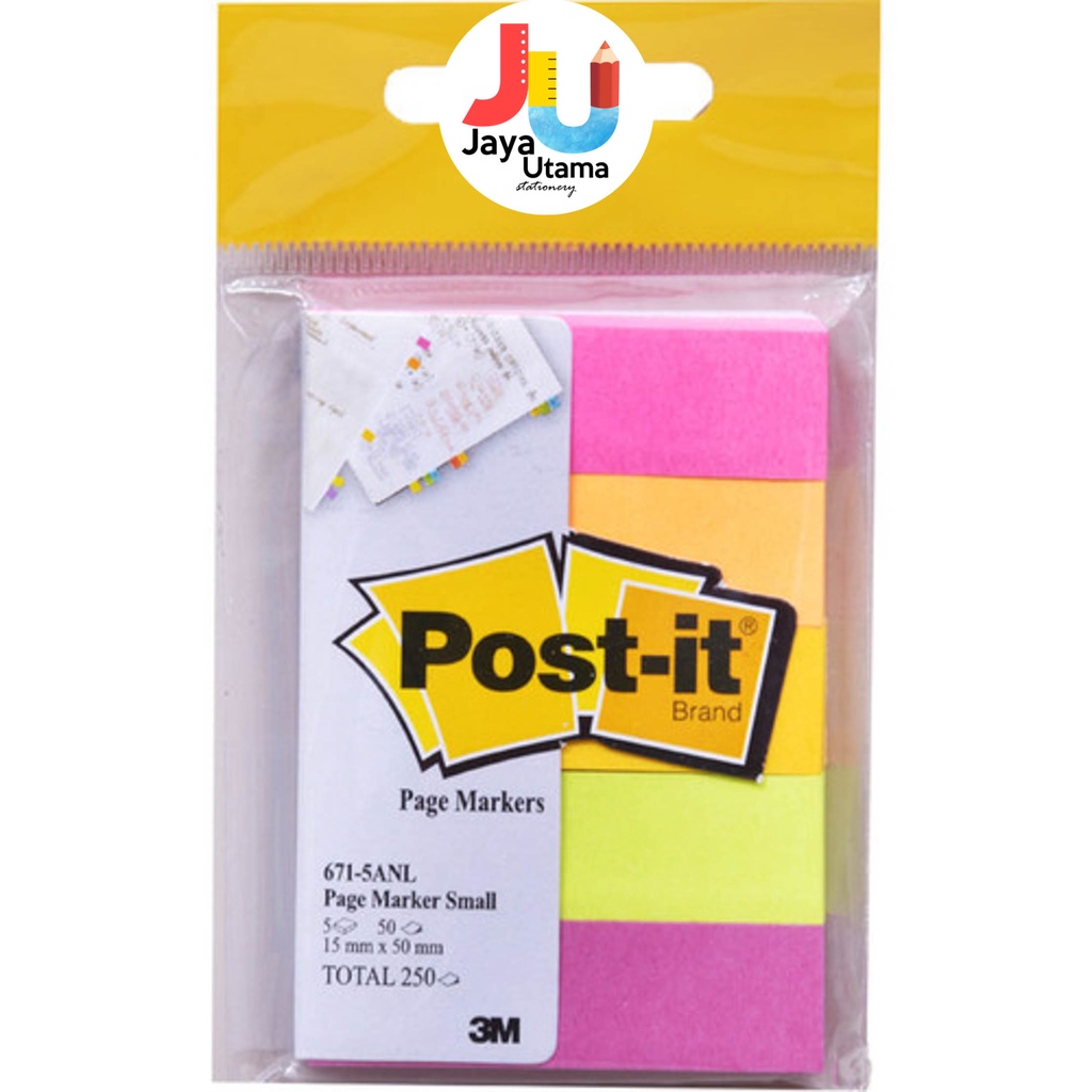 Jual 3M Post It Penanda 670 & 671 Sticky Notes (1 Pcs) | Shopee Indonesia