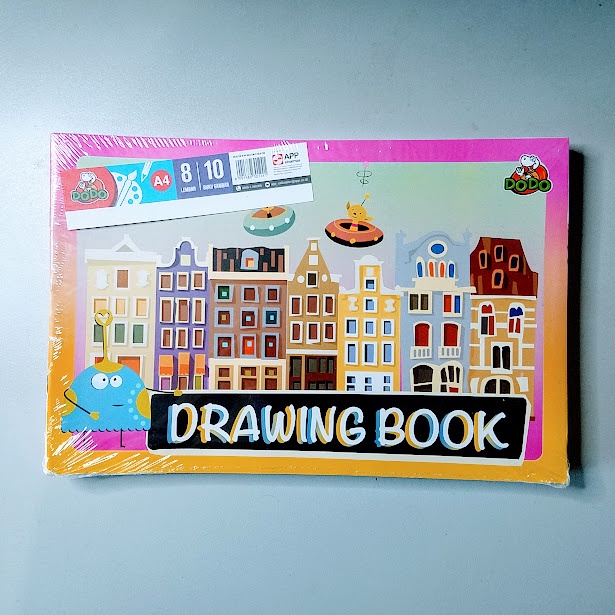 Jual BUKU GAMBAR DRAWING BOOK DODO A4 / BUKU GAMBAR FANCY / BUKU GAMBAR ...