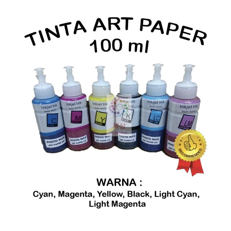 Jual Tinta Art paper ukuran 100 ml | Shopee Indonesia