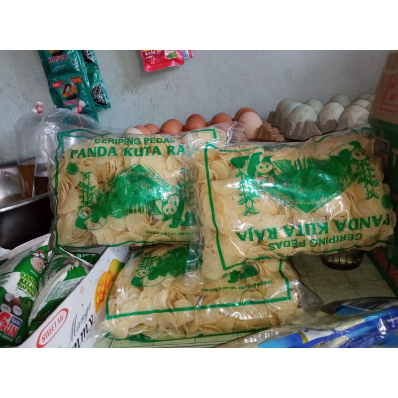 Jual KERUPUK SINGKONG CAP PANDA / PANDA KUTA RAJA | Shopee Indonesia