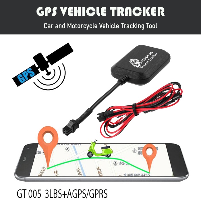 Jual GPS Vehicle Tracker GSM GT005 - Alat Pelacak Kendaraan Mobil Dan ...