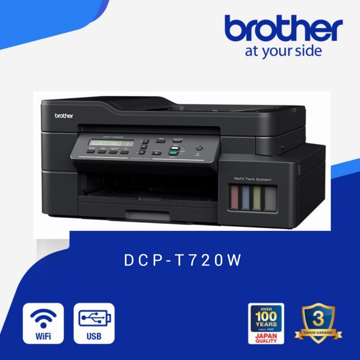 Jual PRINTER BROTHER DCP-T720W PRINT SCAN COPY DUPLEX T720W WIRELESS | Shopee Indonesia