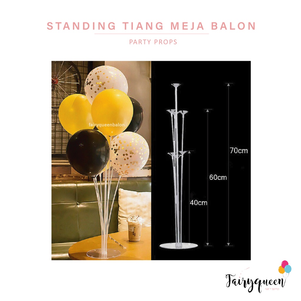 Jual Tiang Balon Meja Standing Display Dekorasi Pesta Ulang Tahun ...