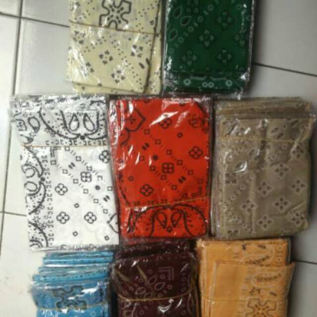 Jual Kain Slayer masker saputangan bandana kacu kain serbaguna | Shopee ...