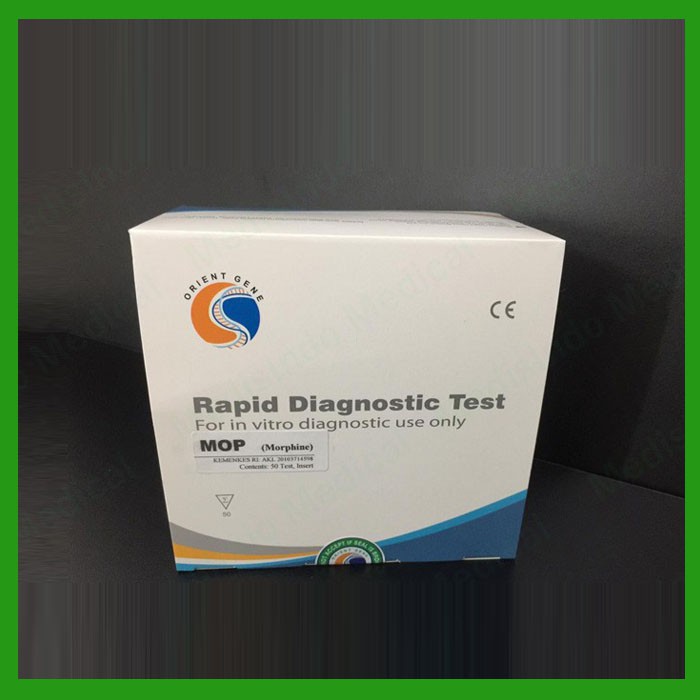Jual Alat Test Urine M.O.P Strip Orient Gene Isi 50 Strips | Tes Urin ...
