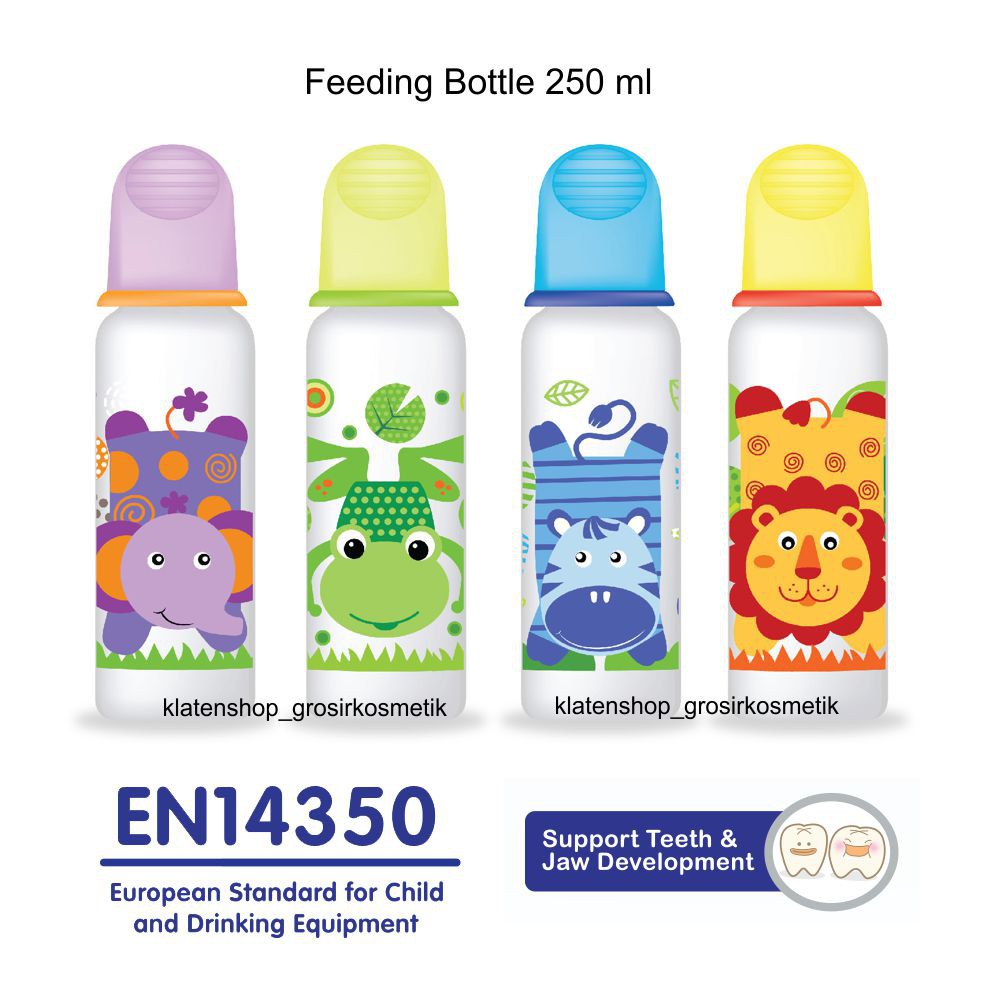 Jual Botol Susu Baby Safe Feeding Bottle 250ml JS004 | Shopee Indonesia