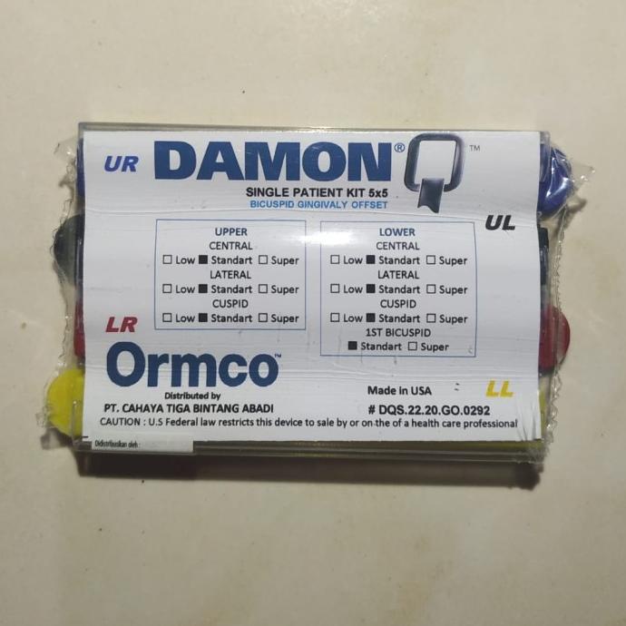 Jual Bracket Damon Quantum/Metal Ormco Original Ori | Shopee Indonesia