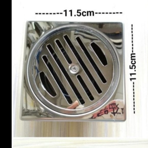 Jual Saringan Got model TOTO Stainless Floor Drain Kamar Mandi J07 | Shopee Indonesia