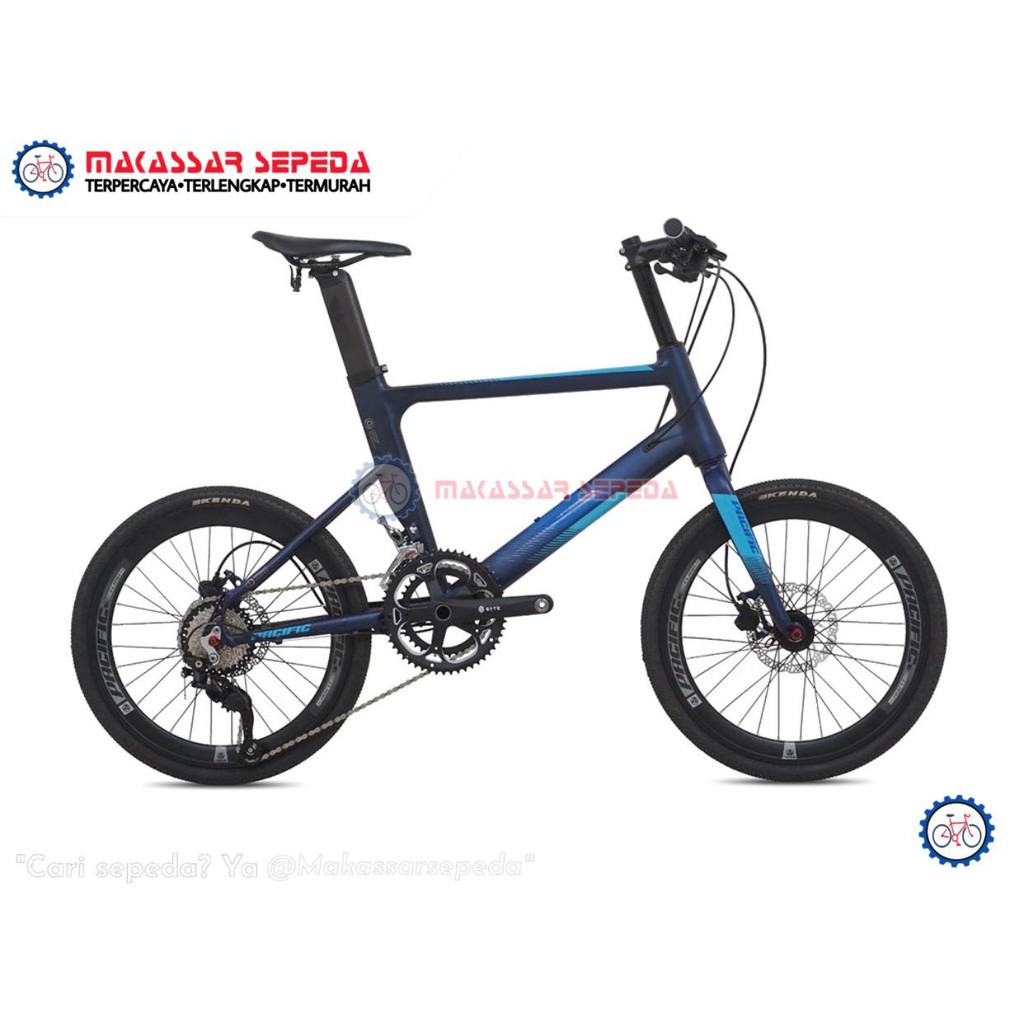 Jual SEPEDA MINI VELO PACIFIC CLASH 5.0 ALLOY 20 451 2X10 SPEED ...
