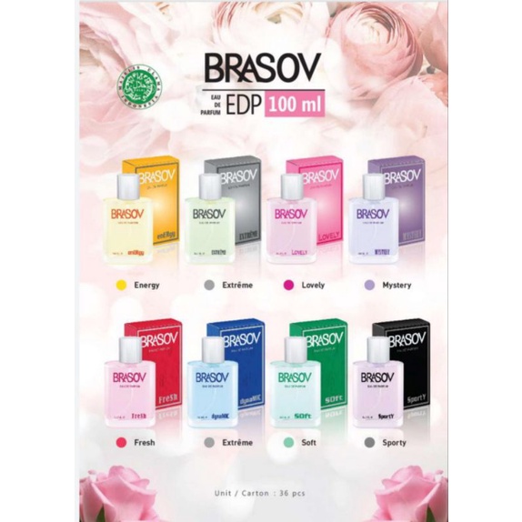 Jual Eau De Parfum Brasov 100ml /parfum brasov 100ml | Shopee Indonesia