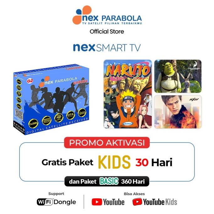 Jual Nex Parabola Garuda (Biru) | Shopee Indonesia