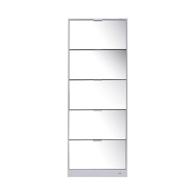 Jual Informa - Rak Sepatu - Delca-5 Shoe Cabinet White Rs45297 | Shopee ...