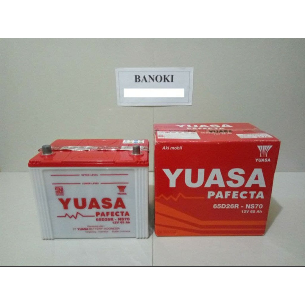 Jual AKI MOBIL AVANSA NS60 YUASA BASAH 12V/45AH | Shopee Indonesia