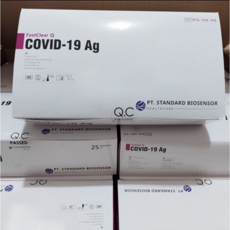 Jual BIOSENSOR ANTIGEN NASO FASTCLEAR 25PCS | Shopee Indonesia