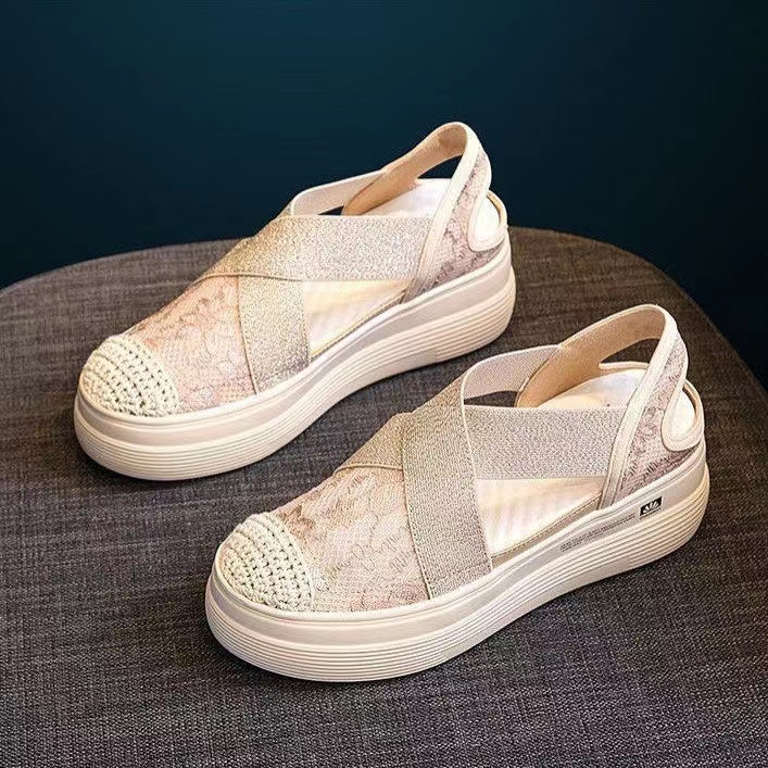 Jual LURAD Sepatu Wanita Tali WL18 Sepatu Korean Style Sepatu Sandal ...