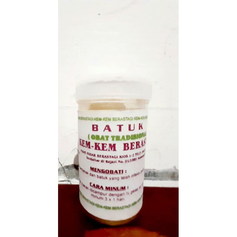 Jual Obat Batuk Tradisional / Obat Batuk Alami / Parem / kemkem / Kem ...