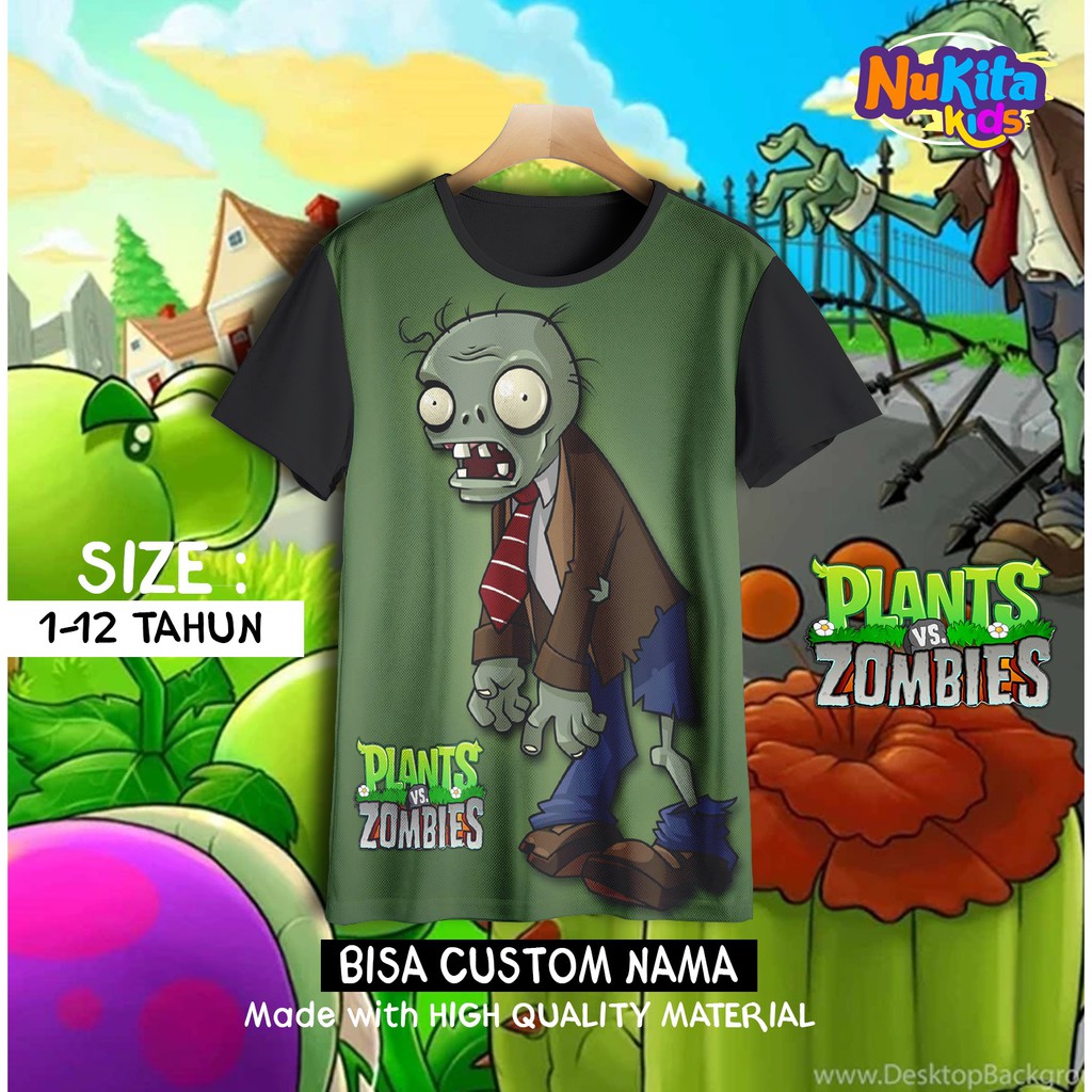 Jual Baju Anak Plants vs Zombies V5 | Shopee Indonesia