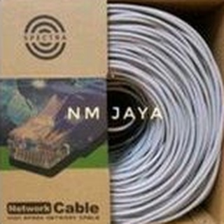 Jual Kabel Lan UTP 100 meter Cat5e Kabel Lan Spectra Grey Original Poe ...
