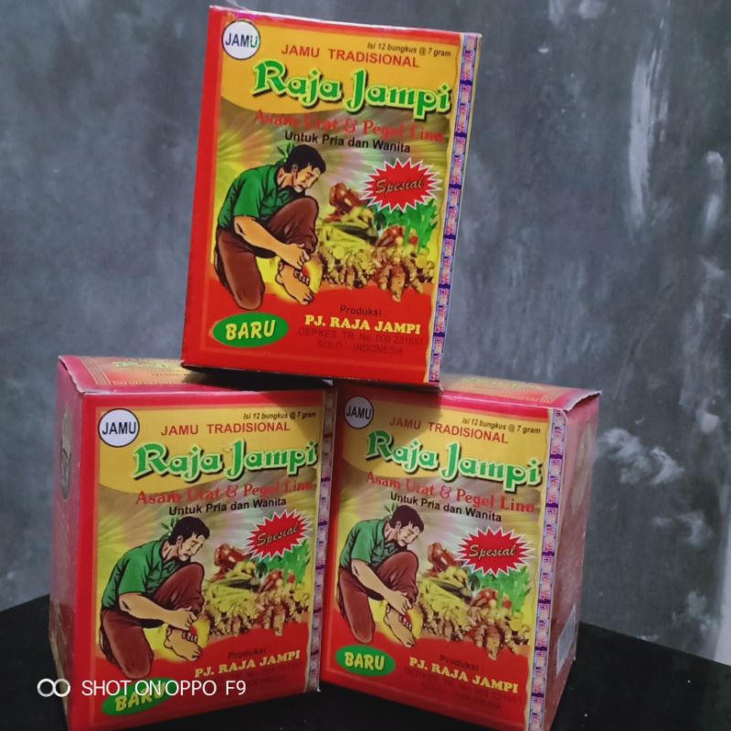 Jual RAJA JAMPI asam urat serbuk/jamu/bubuk | Shopee Indonesia