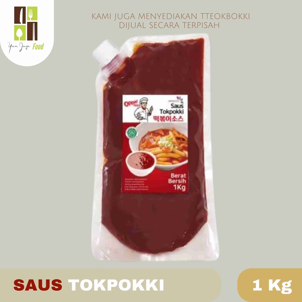 Jual BUMBU SAUS TOKPOKI TOPOKKI TTEOKBOKKI ODENG FISH CAKE 1KG | Shopee ...