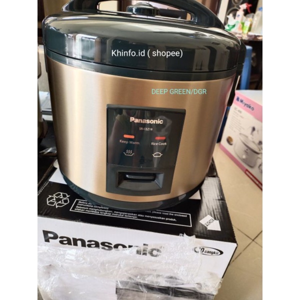 Jual MAGIC COM PANASONIC 3IN1 SR-CEZ 18/RICe Cooker kapasitas 1,8liter ...