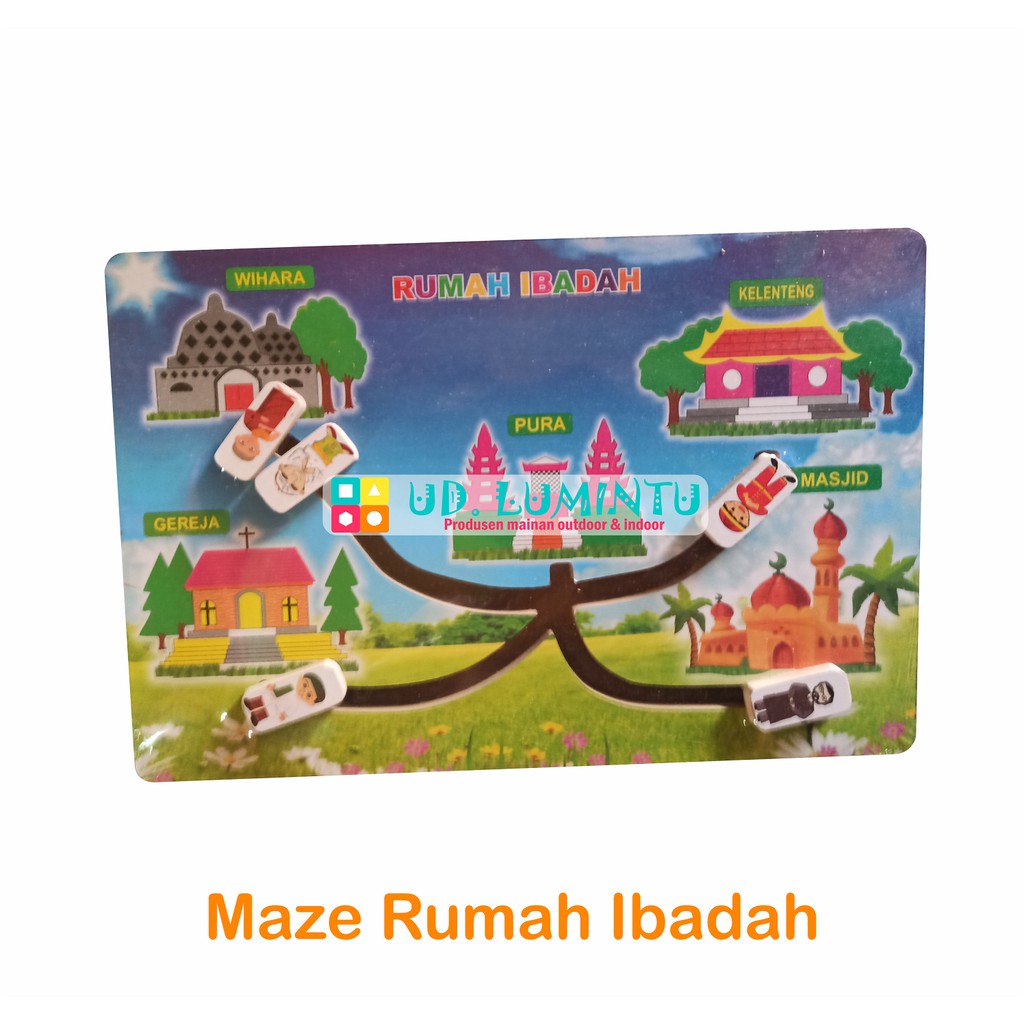 Jual Maze Alur Rumah Ibadah | Shopee Indonesia