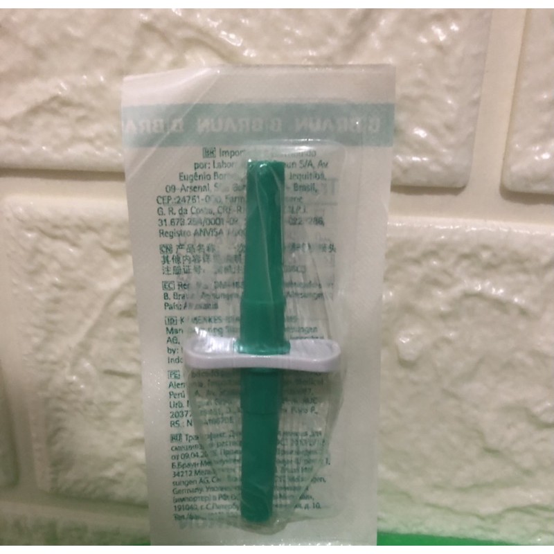 Jual DOUBLE SPIKE TRANSOFIX BRAUN - alat tusuk NACL | Shopee Indonesia