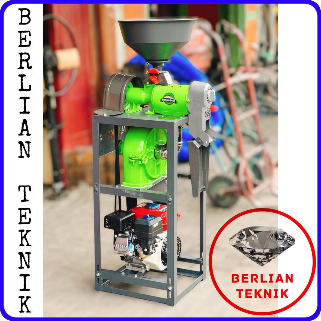 Jual Gilingan Padi Kombinasi Penepung 2in1 Mahkota KD 550 HM + Mesin Bensin 7 HP | Shopee Indonesia