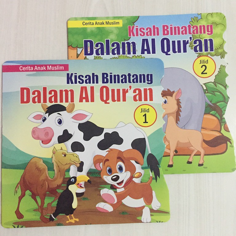 Jual Paket 2 Buku Kisah Binatang Dalam Al Quran - Buku Anak - Cerita Anak | Shopee Indonesia