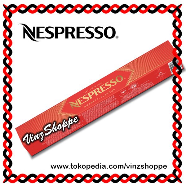 Jual Nespresso Capsules Amaretti Flavour Limited Edition | Shopee Indonesia