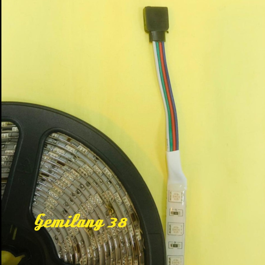 Jual LED ROLL RGB 5050 DC 24V LED Strip RGB 5050 DC 24V IP44 WATERPROOF GEL | Shopee Indonesia
