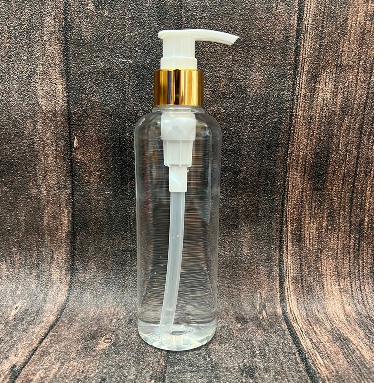 Jual Botol clear 250ml / 250 ml - PUMP GOLD ( BIsa Satuan ) | Shopee ...