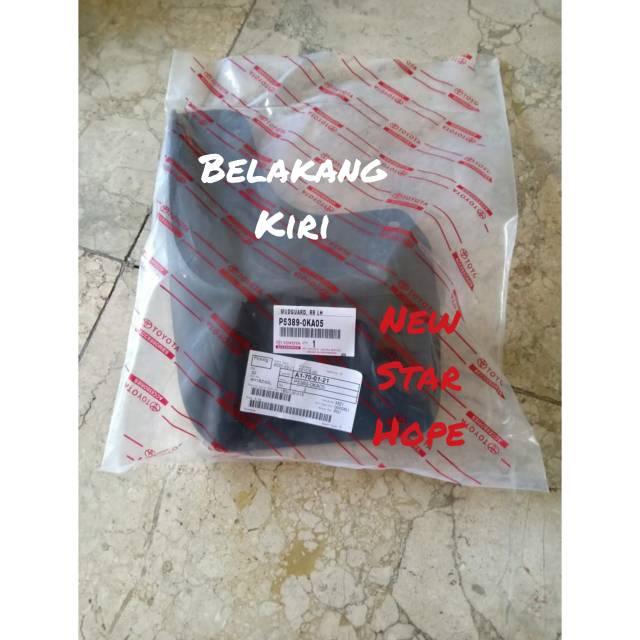 Jual MUDGUARD / Karpet Lumpur / Mud Guard / Belakang kiri INNOVA REBORN ...
