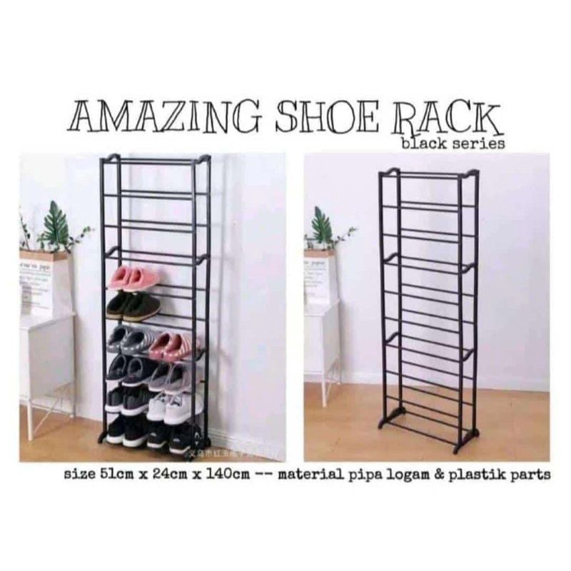 Jual AMAZING SHOE RAK RACK MULTI FUNGSI-RAK AMAZING-RAK JULBAB-RAK ...