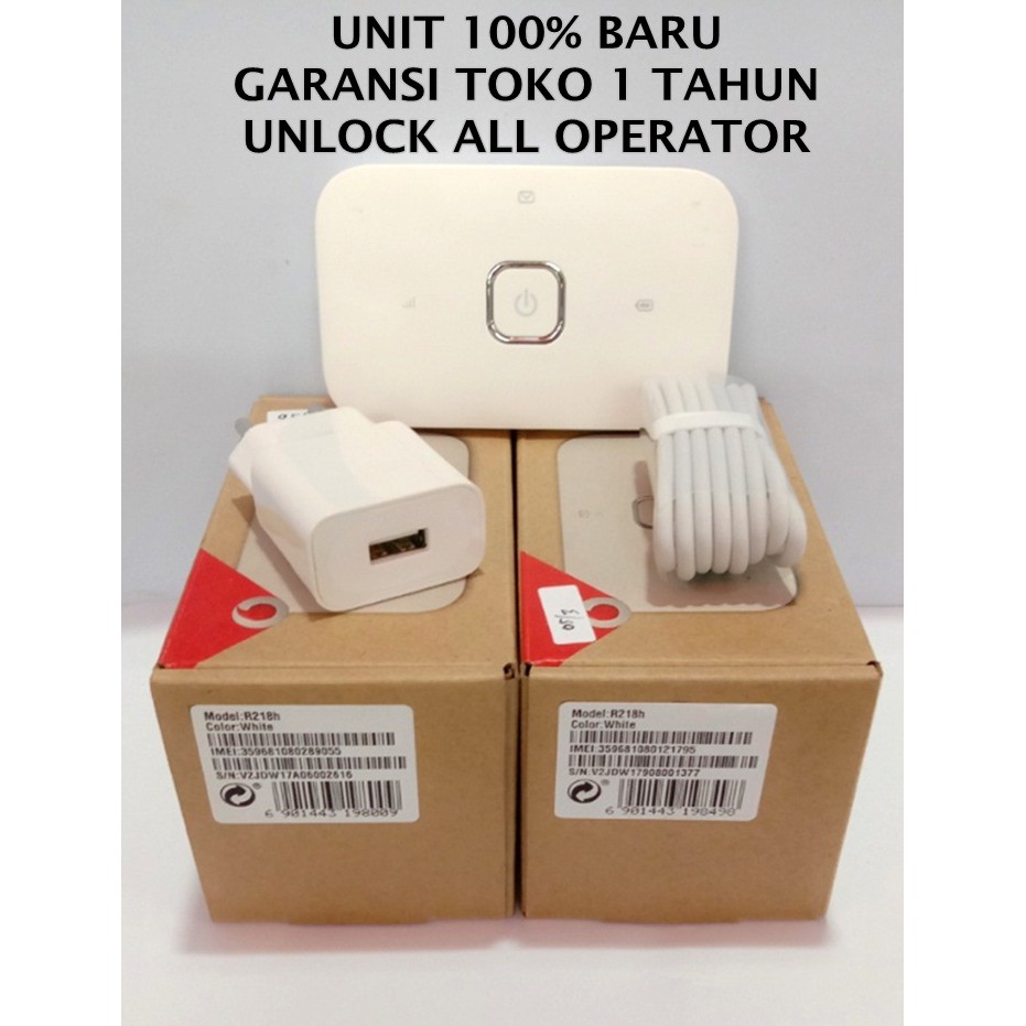 Jual Modem Wifi Vodafone R218h Mifi 4G LTE | Shopee Indonesia