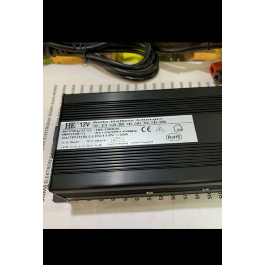 Jual Charger ACCU /Aki Kering HE 12V 25AH | Shopee Indonesia