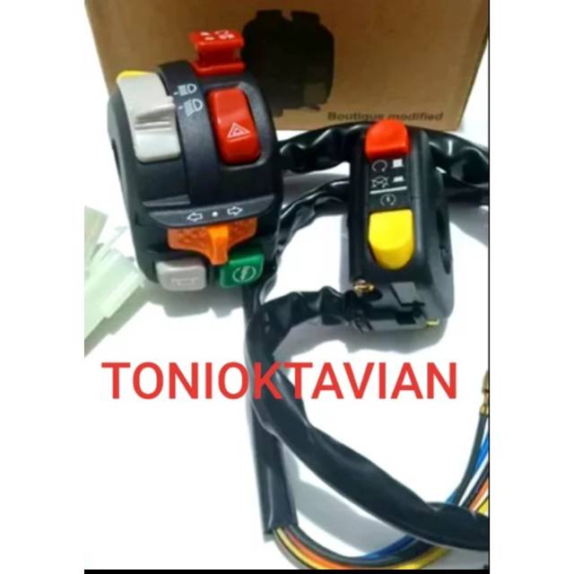 Jual Saklar honeywell set on off kiri kanan domino saklar honey well ...