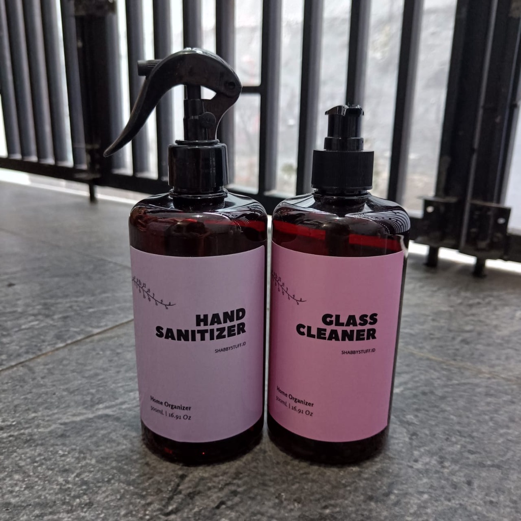 Jual WHT- 201 Refill Bottle Botol Pump AMBER Pastel UNGU Minimalis ...