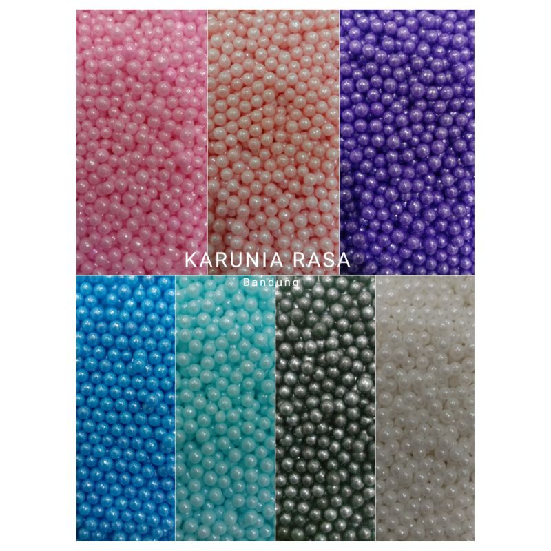 Jual Sprinkle bulat diameter 4mm/ Trimit / Hiasan kue - bisa dimakan ...