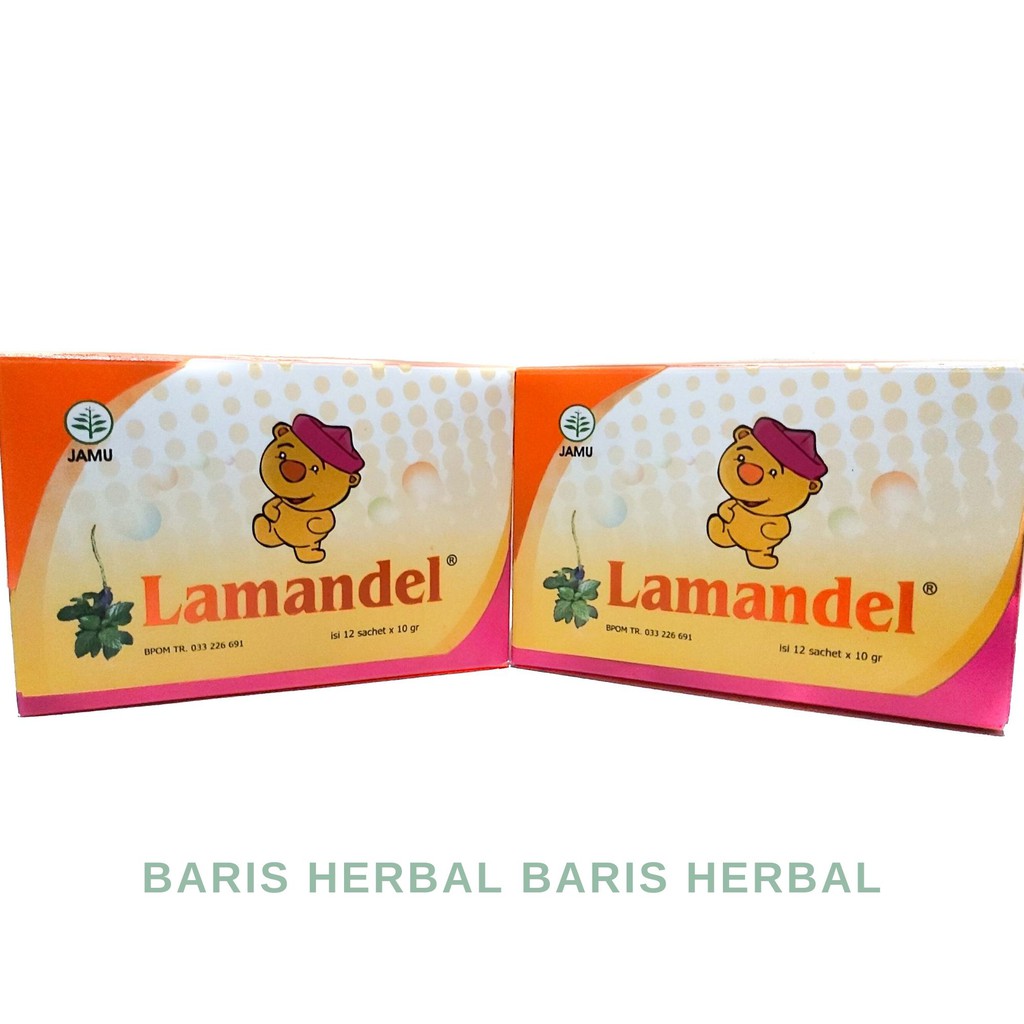 Jual Lamandel Obat Tenggorokan Kering | Obat Amandel | Kemasan Box 12 ...