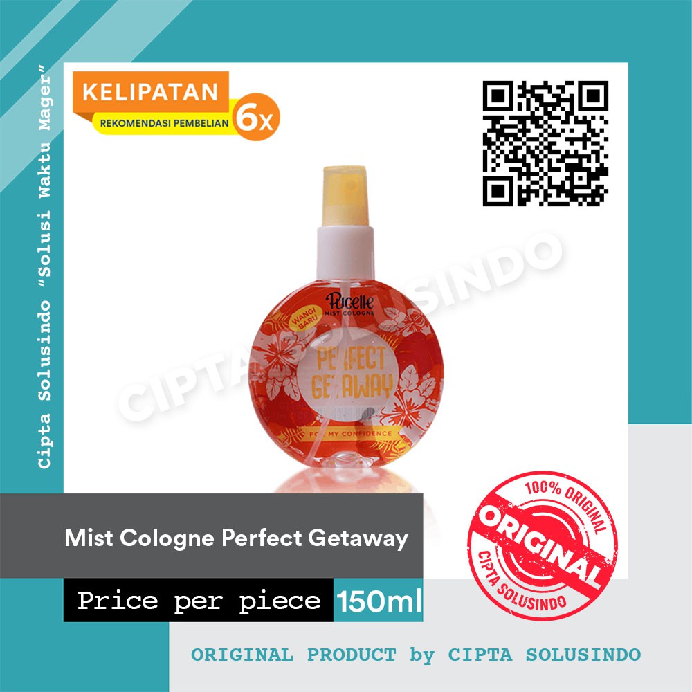 Jual Parfum MInyak Wangi Pucelle MIst Cologne Perfect Gateway Besar ...